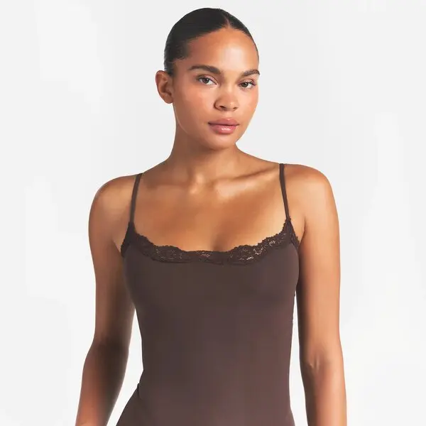 SKIMS Fits Everybody Lace Onesie