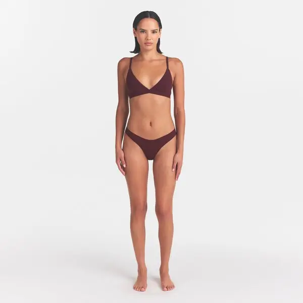 SKIMS Triangle Bralette | Red | | Fits Everybody
