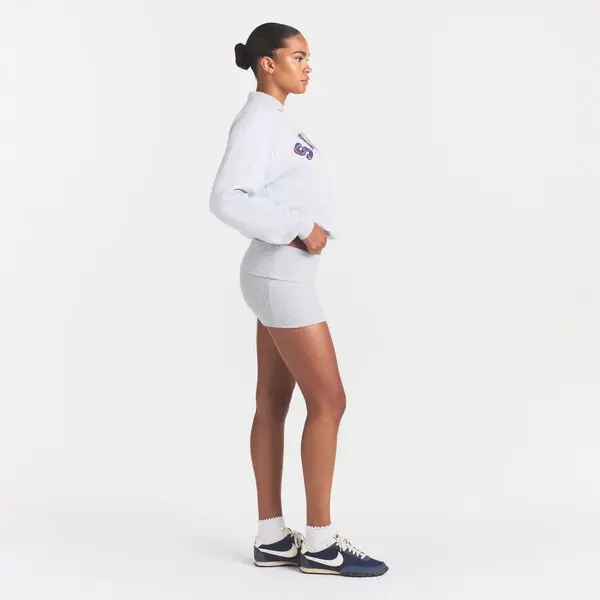 SKIMS Cotton Rib Foldover Mini Skirt