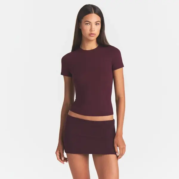 SKIMS T Shirt | | Fits Everybody - Currant