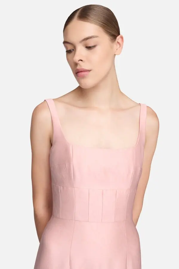 EMILIA WICKSTEAD Megara Dress In Embossed Cloqu