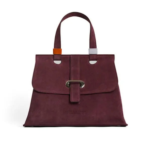 HESTER VAN EEGHEN Barnina Suede Bordeaux