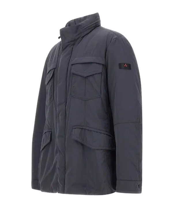 Peuterey Stripes Mfc Hooded Parka Coat