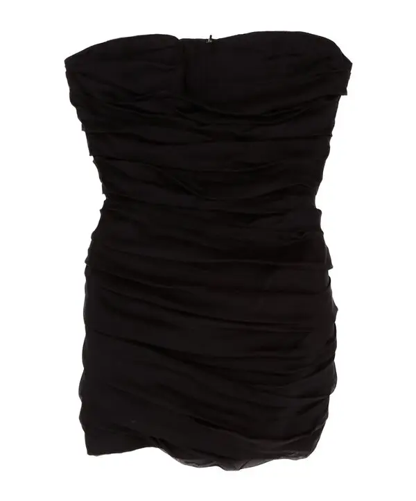 Magda Butrym Strapless Ruched Dress