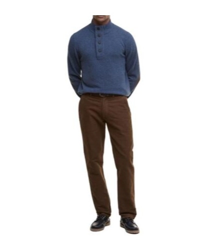 Barbour Button-down High-neck Sweater