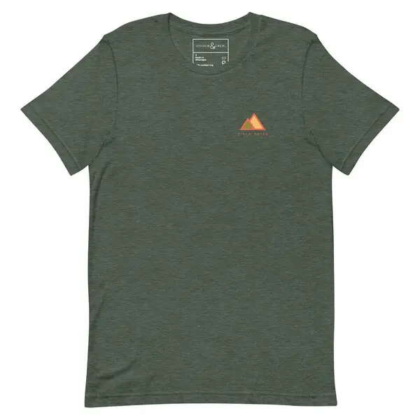 ANCHOR & CREW Forest Two Field Notes Organic Cotton T-shirt