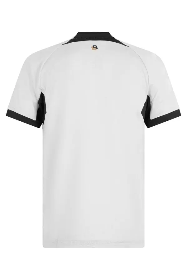 Hugo Boss Half-zip Panelled Polo Shirt