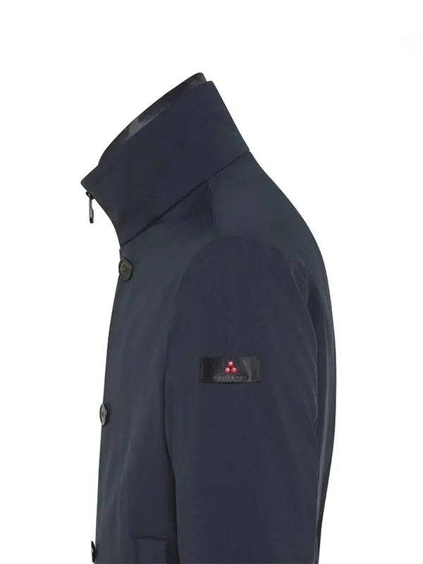 Peuterey Detachable-bib Double-breasted Coat