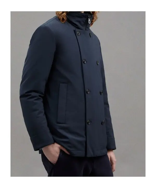 Peuterey Detachable-bib Double-breasted Coat
