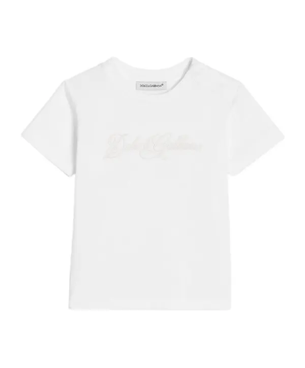 Dolce & Gabbana Jersey T-shirt With Logo