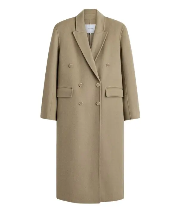 Scanlan Theodore Wool Double Breasted Coat