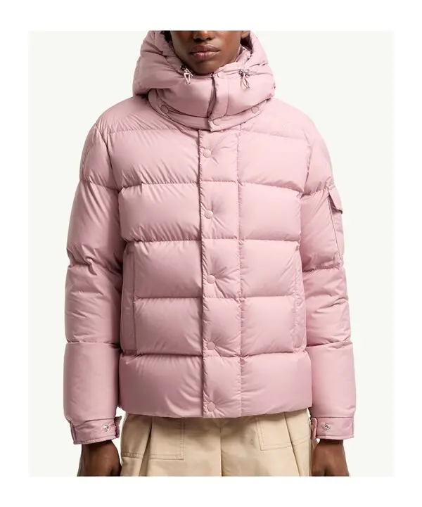 Moncler Maya 70 Hooded Short Down Jacket - Pink