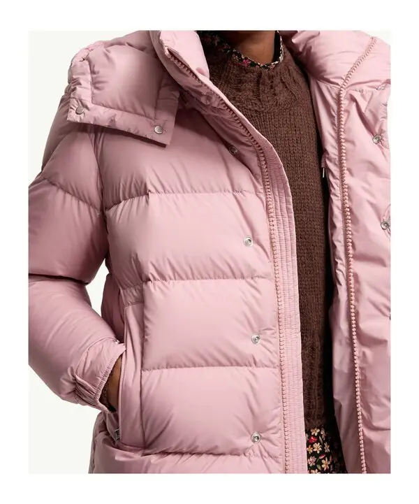 Moncler Maya 70 Hooded Short Down Jacket - Pink