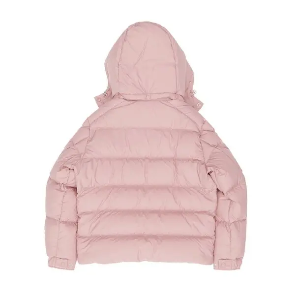 Moncler Maya 70 Hooded Short Puffer Jacket - Pink