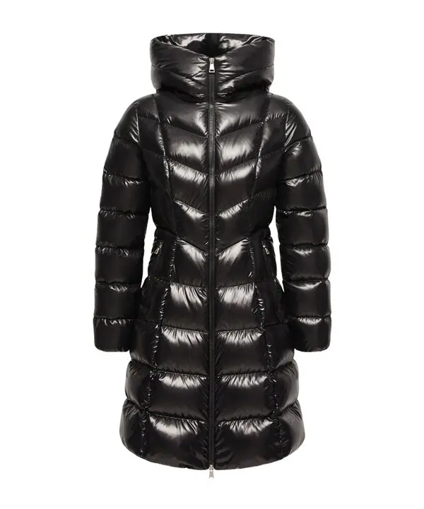 Moncler Marusse Hooded Mid-length Down Jacket