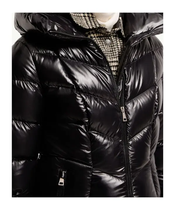Moncler Marusse Hooded Mid-length Down Jacket