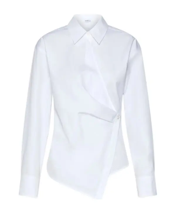 Marella Long-sleeve Button-up Shirt