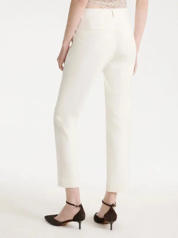 Marella Tailored Stretch Trousers With Belt Loops