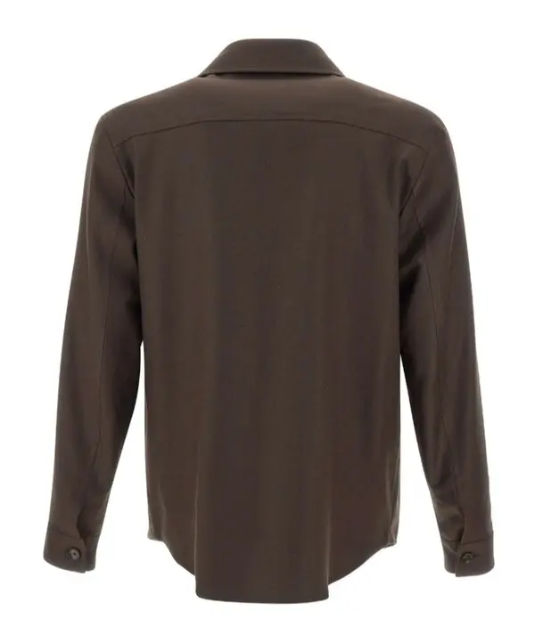 BRIGLIA 1949 Long-sleeve Button-up Jacket