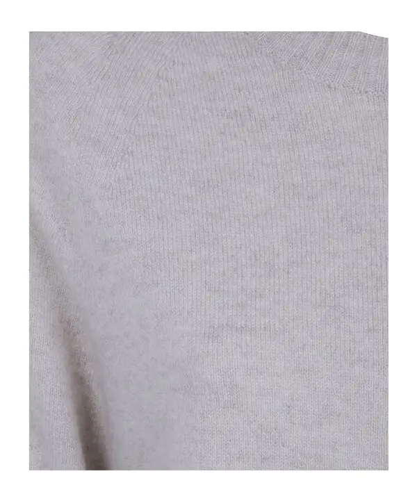 D.exterior Ribbed Knit Sweater