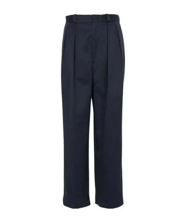Nanamica Wide-leg Pleated Twill Trousers