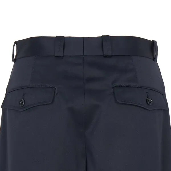 Nanamica Wide-leg Pleated Twill Trousers