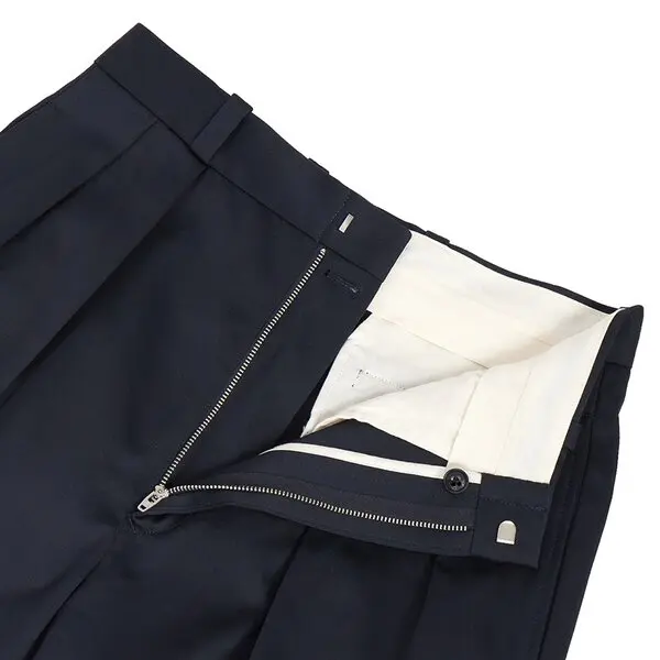 Nanamica Wide-leg Pleated Twill Trousers