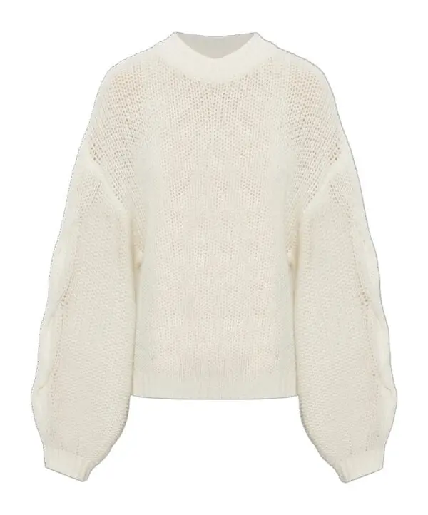 LISA YANG Runi Cable-knit Sweater - Cream