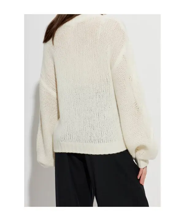 LISA YANG Runi Cable-knit Sweater - Cream