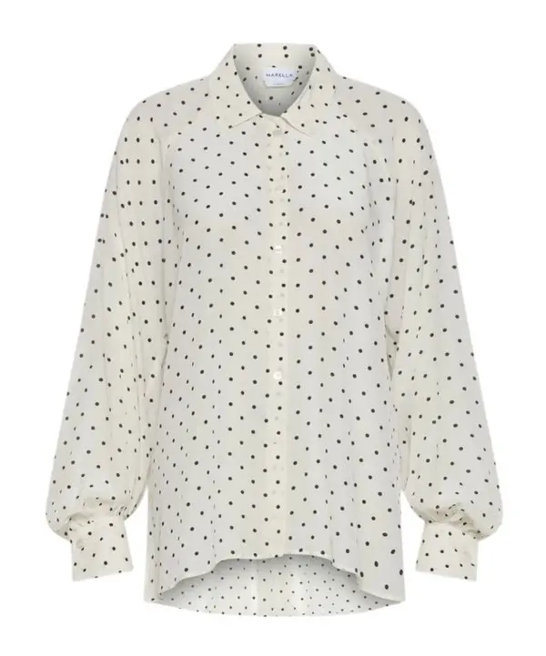 Marella Printed Long-sleeve Shirt