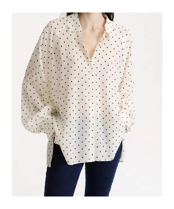 Marella Printed Long-sleeve Shirt