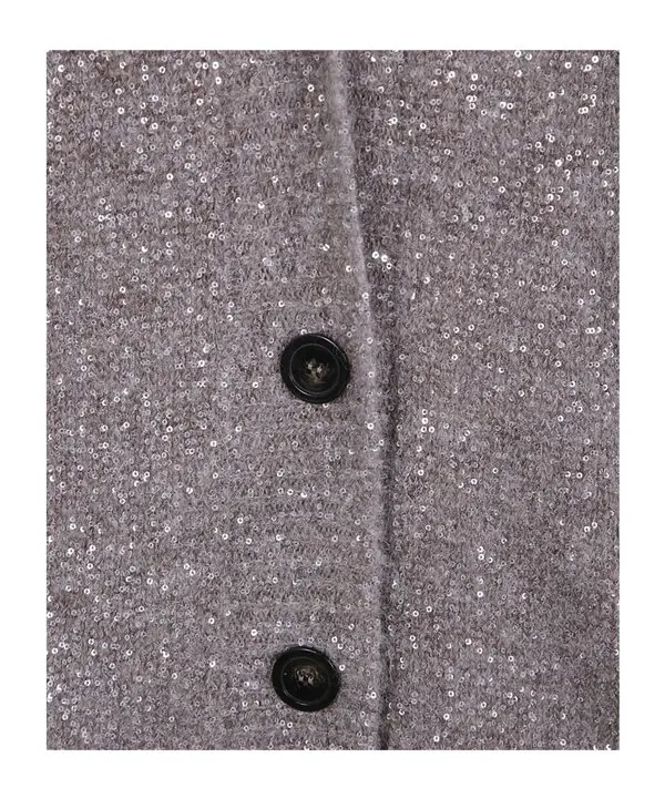 D.exterior Crystal-embellished Knit Top