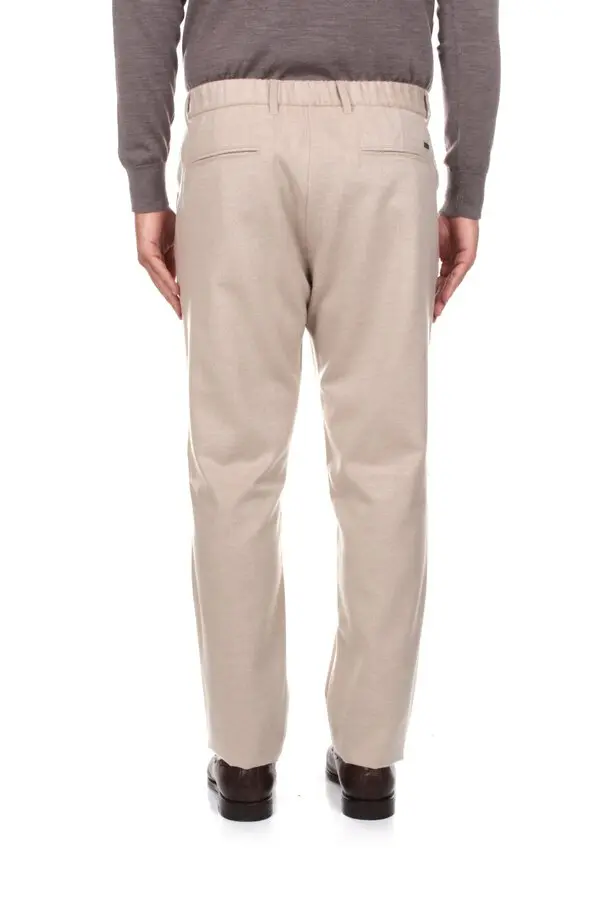 Herno Elastic-waist Casual Trousers