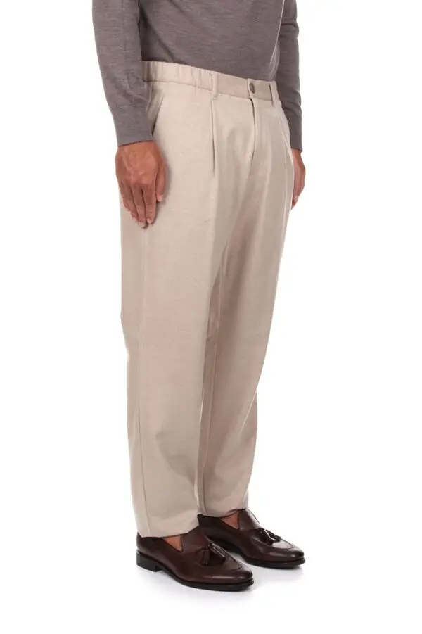Herno Elastic-waist Casual Trousers