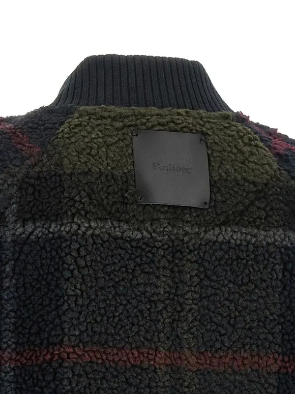 Barbour Kirklees Checked Fleece Jacket - Classic Shadow Tartan