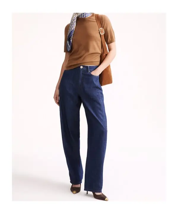 Marella Crew-neck Short-sleeve Sweater