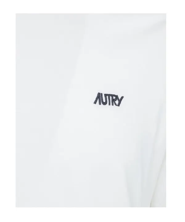 AUTRY Crew-neck T-shirt - White