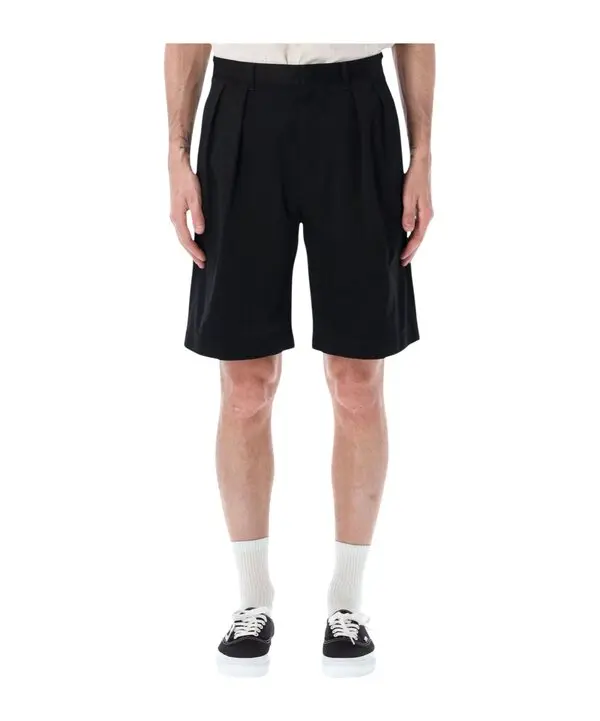 Nanamica Pleated Wide-leg Shorts