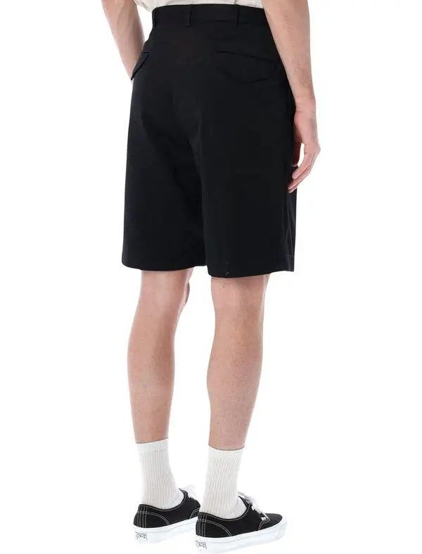 Nanamica Pleated Wide-leg Shorts