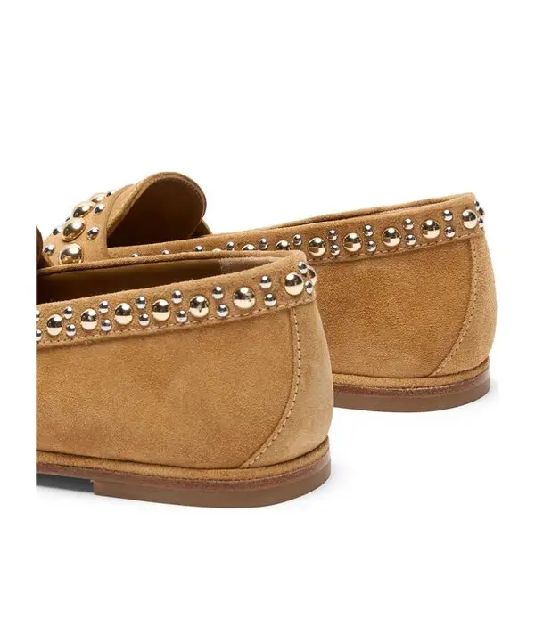 STUART WEITZMAN Perry Loafer With Embellished Studs