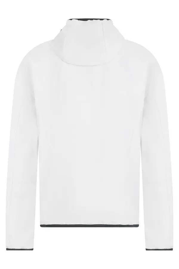 Hugo Boss Casual Zip-up Hooded Jacket With Logo Detail