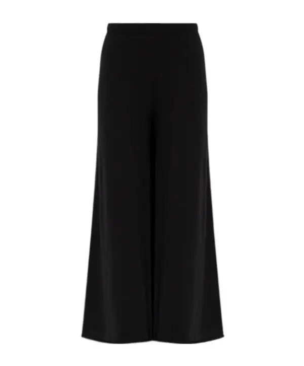 LISA YANG Ainsley Wide-leg Knitted Trousers