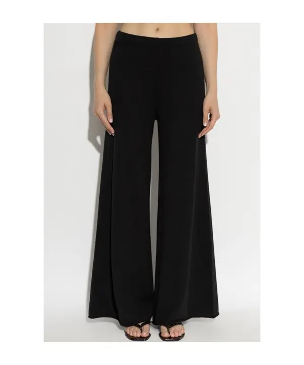 LISA YANG Ainsley Wide-leg Knitted Trousers