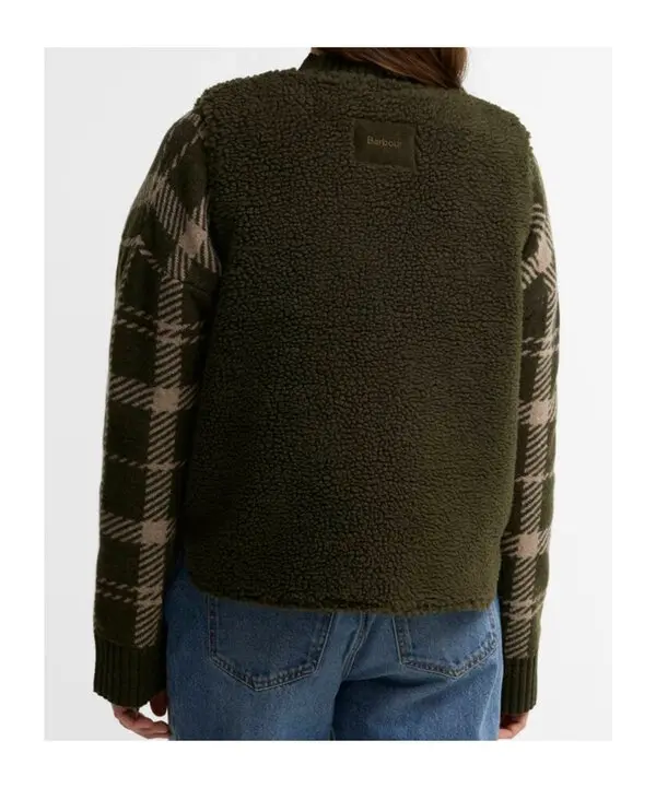 Barbour Fleece Vest - Olive Green