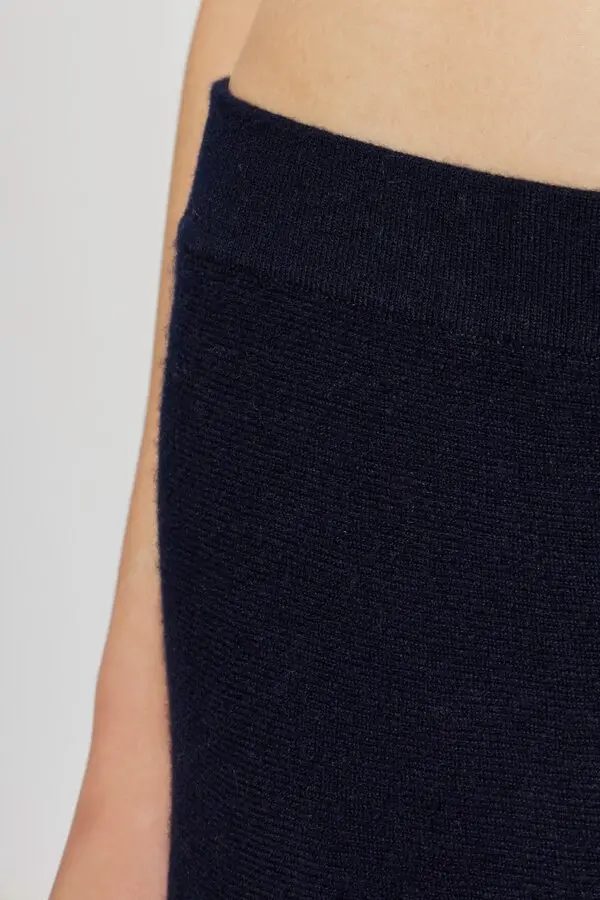 LISA YANG Torie Knitted Midi Skirt