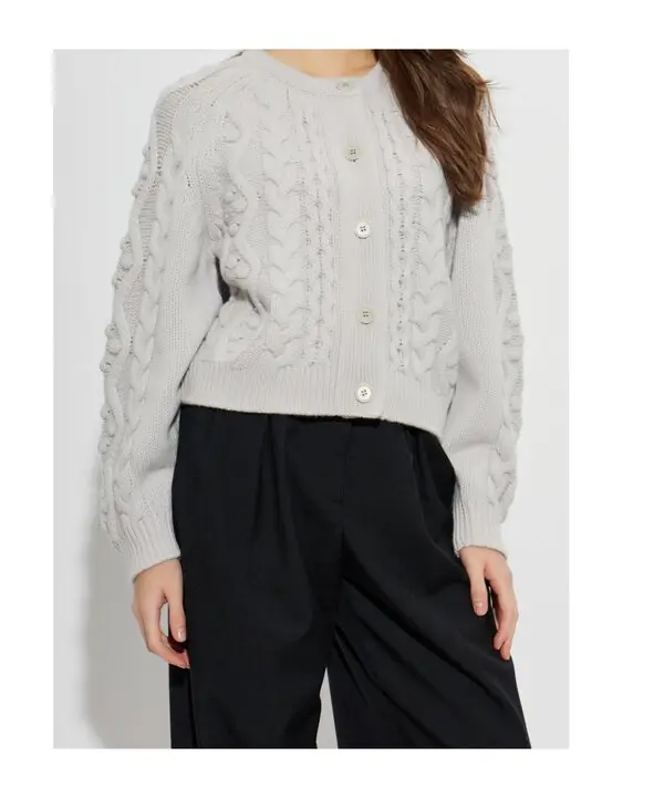 LISA YANG Winroe Cable-knit Cardigan