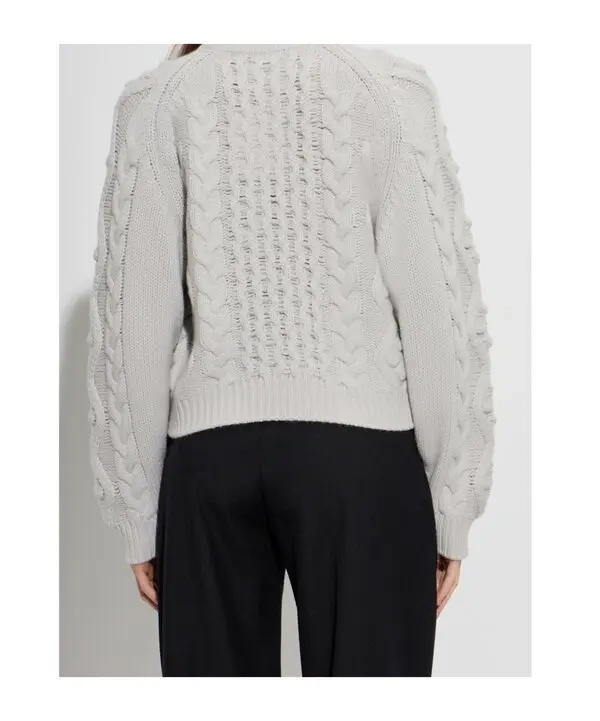 LISA YANG Winroe Cable-knit Cardigan