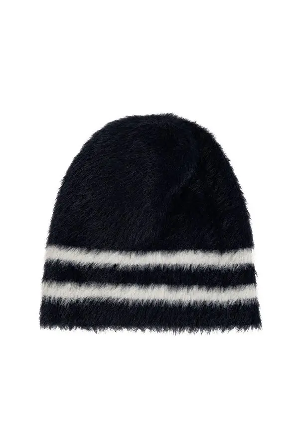 Dsquared2 Striped Beanie - Black