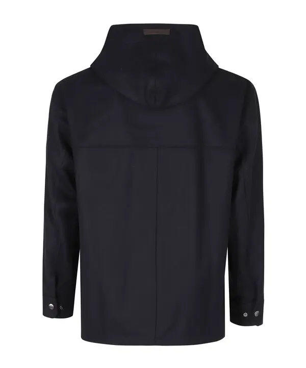 PAOLO PECORA Long-sleeve Hooded Jacket