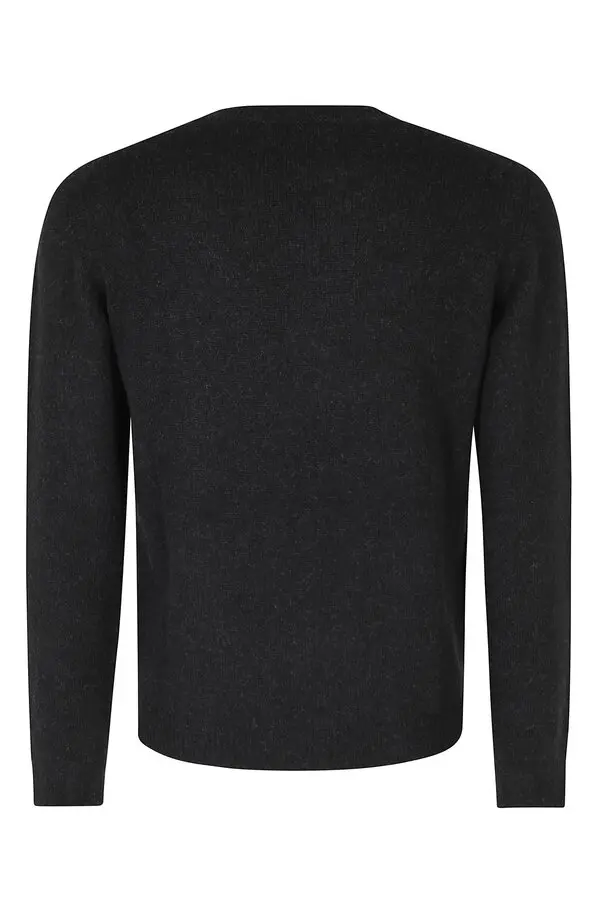 ROBERTO COLLINA Crew-neck Knitted Pullover